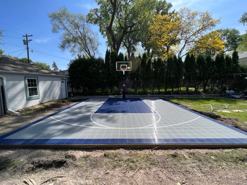 Residential Outdoor Basketball Court