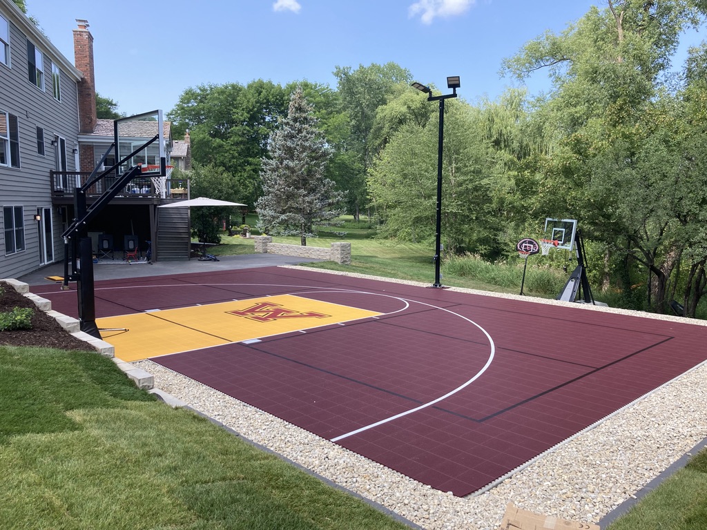 Residential Outdoor Basketball Court
